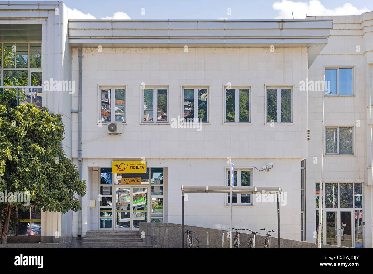 Ohrid, North Macedonia - October 23, 2023: Macedonian Post Office ...
