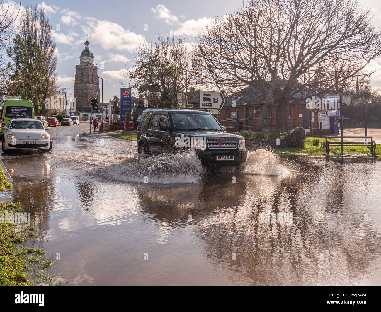 2024 Flooding in Upton on Severn, UK Stock Photo - Alamy