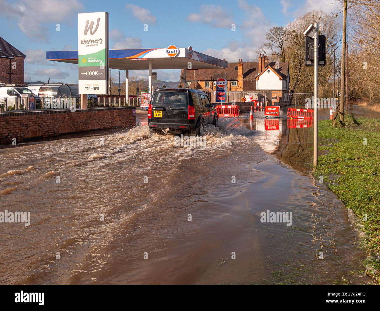 2024 Flooding in Upton on Severn, UK Stock Photo - Alamy