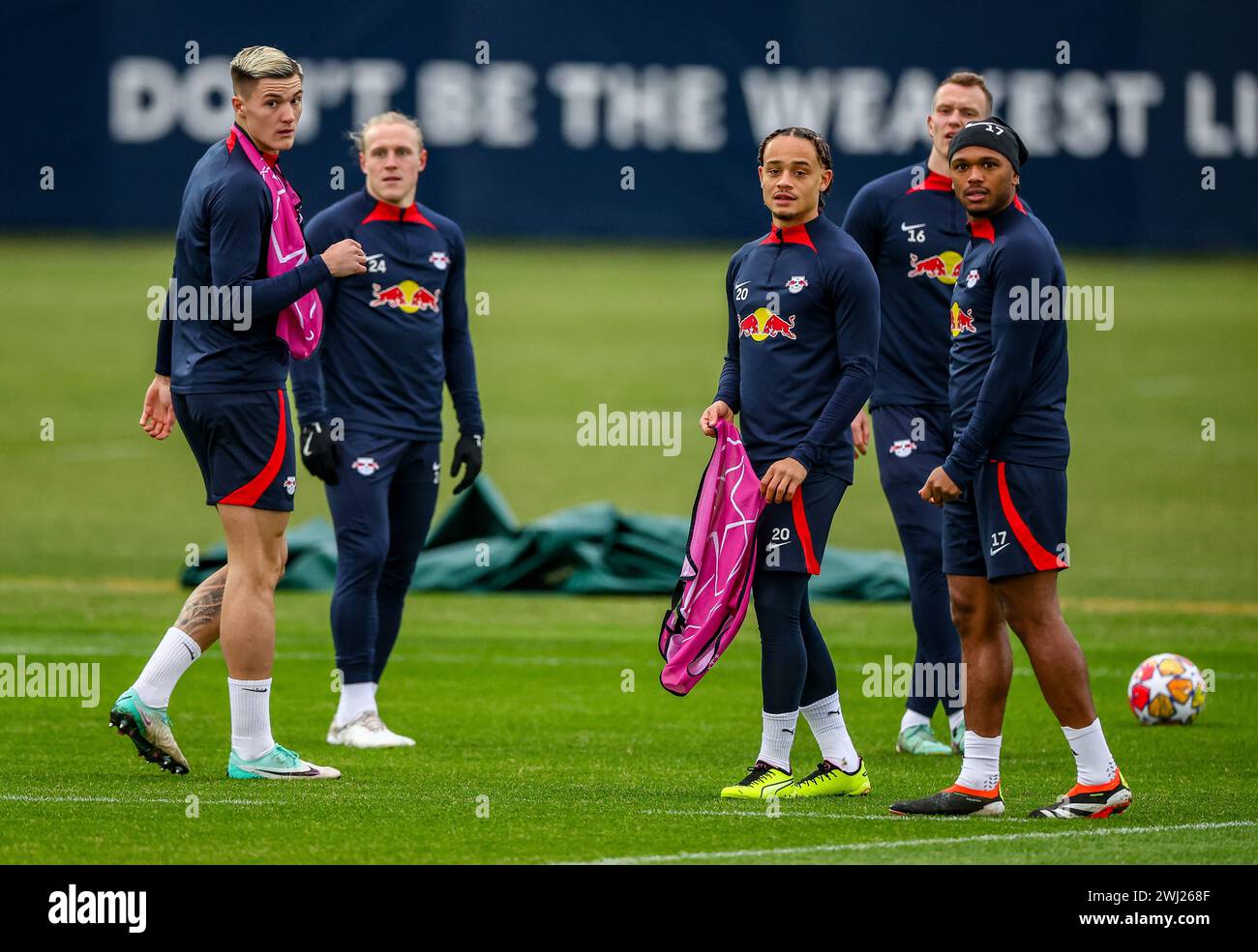 Benjamin sesko openda xavi simons hi-res stock photography and images ...