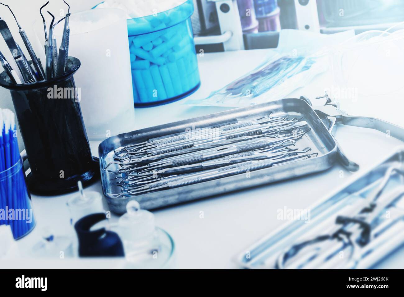 Dental care tools on hi-res stock photography and images - Alamy