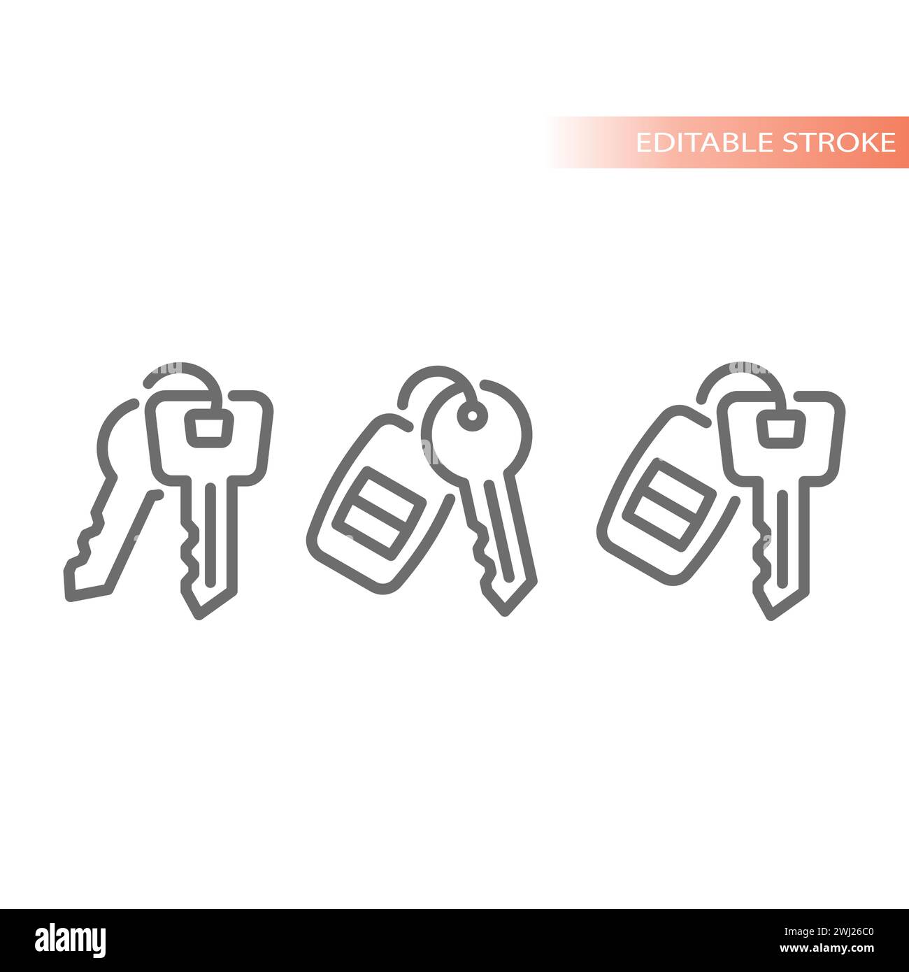 Keys vector vectors hi-res stock photography and images - Alamy