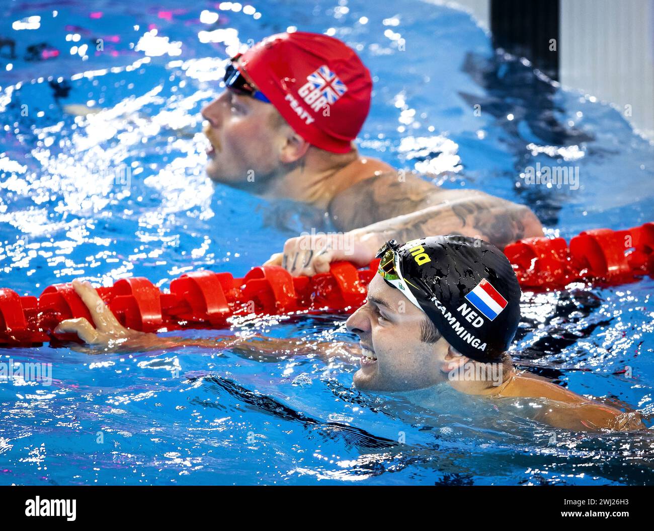 DOHA - Arno Kamminga after the final 100 school men during the second ...