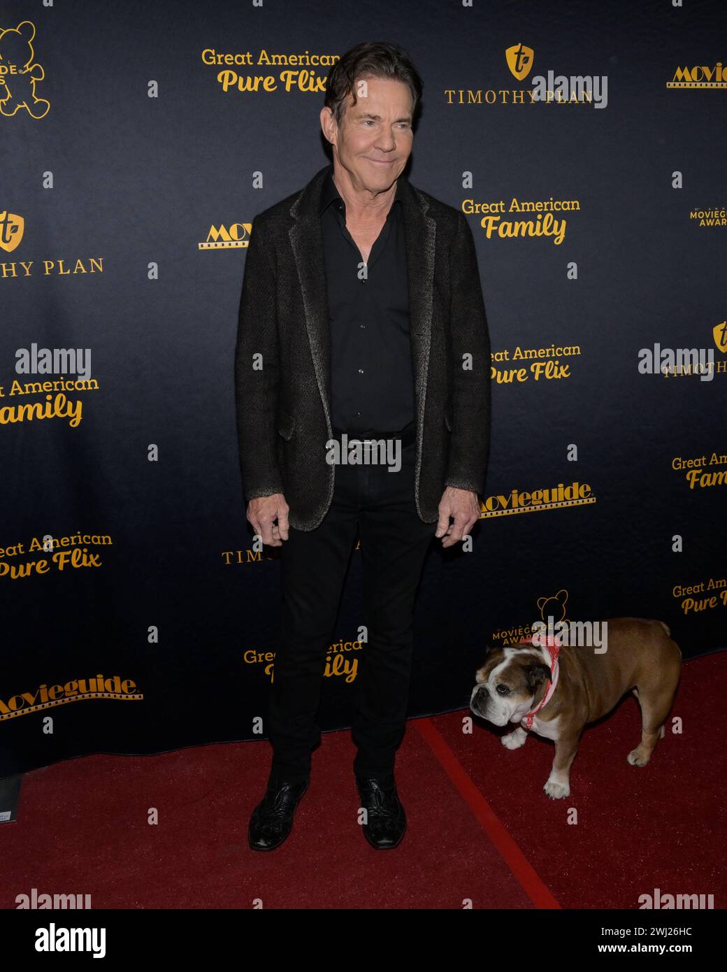 February 9, 2024, Hollywood, California, United States: Dennis Quaid ...