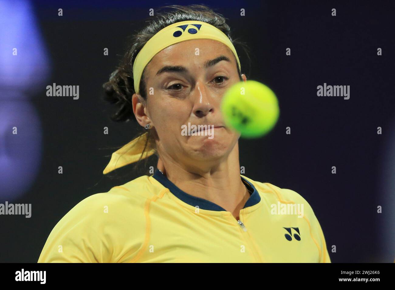 France's Caroline Garcia returns to Japan's Naomi Osaka during the ... France's Caroline Garcia returns to Japan's Naomi Osaka during the ...