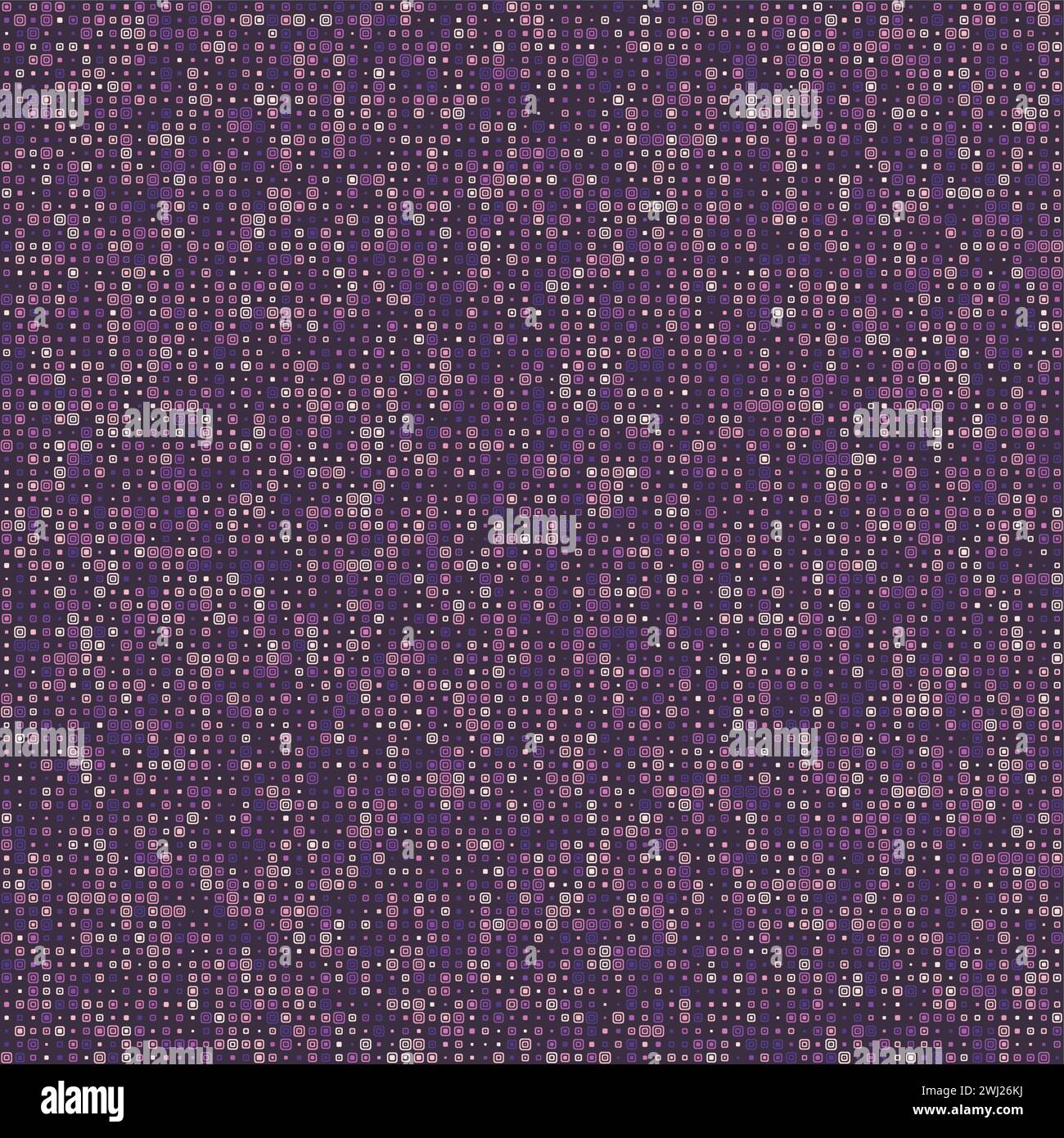 Geometric Shapes Background Stacked Rounded Square Frames In Multiple Colors Purple Mauve