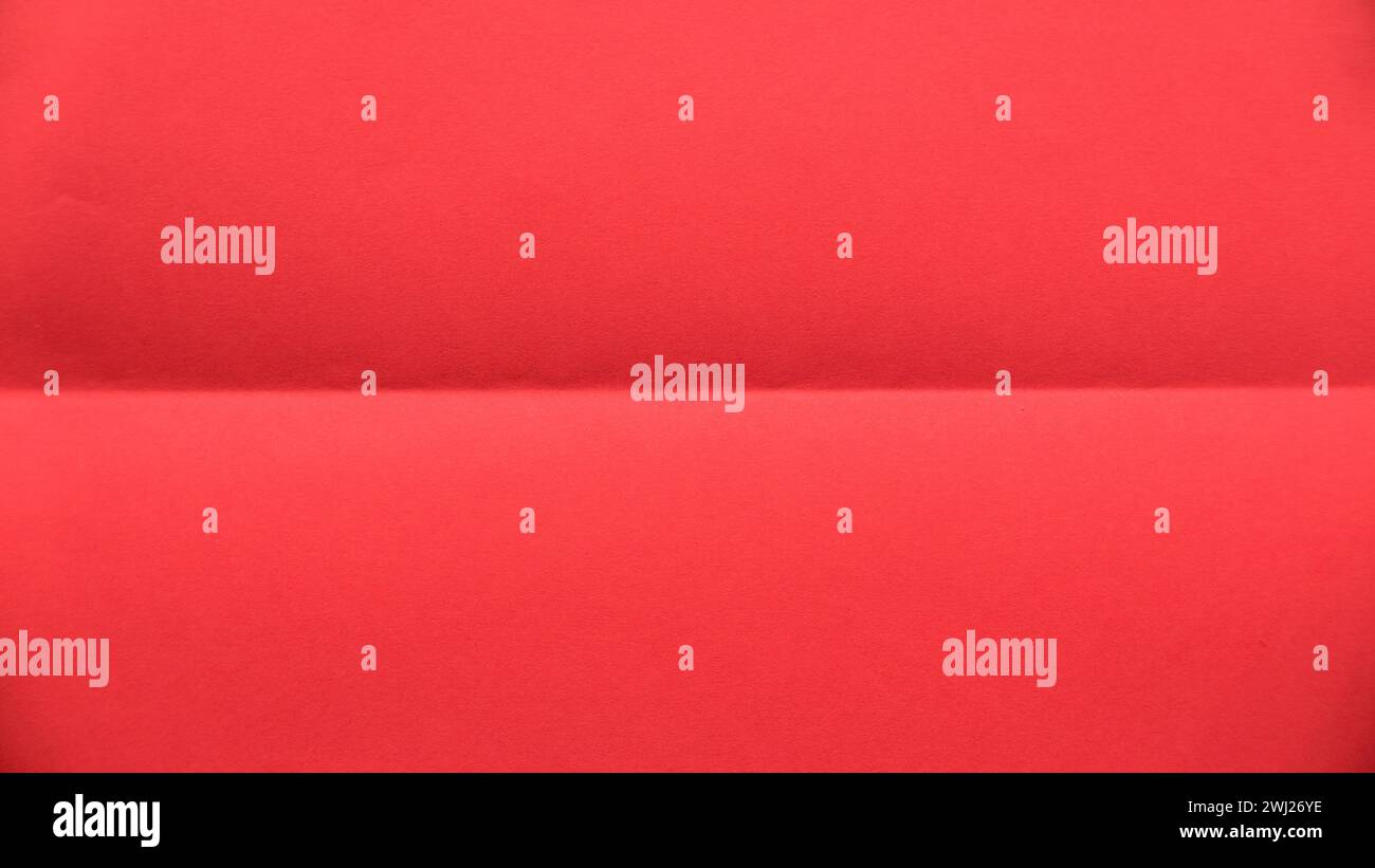 Folded red color paper for background Stock Photo - Alamy