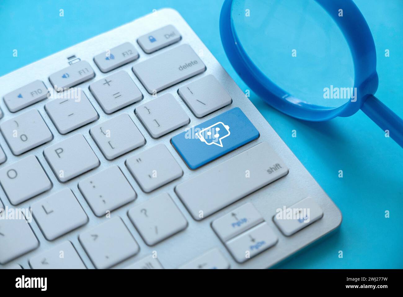 Chatbot Concept Conversation With Robot Ai Assistant Support And Faq Concept Asking Questions