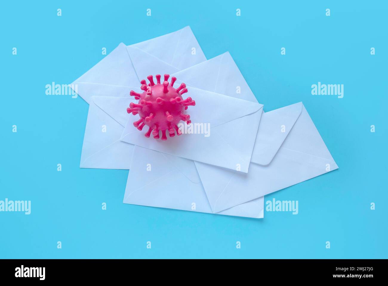 Envelope warning virus danger hi-res stock photography and images - Alamy