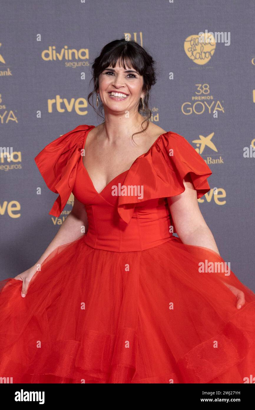 Madrid, Spain. 10th Feb, 2024. Janet Novás attends 'the red carpet at ...