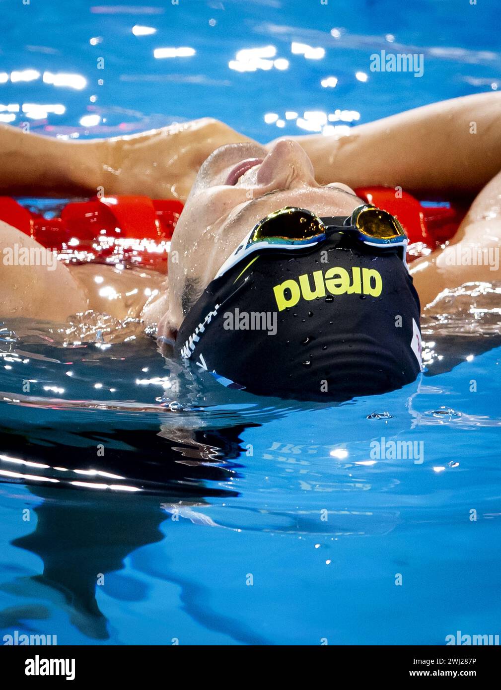 DOHA - Arno Kamminga after the final 100 school men during the second ...