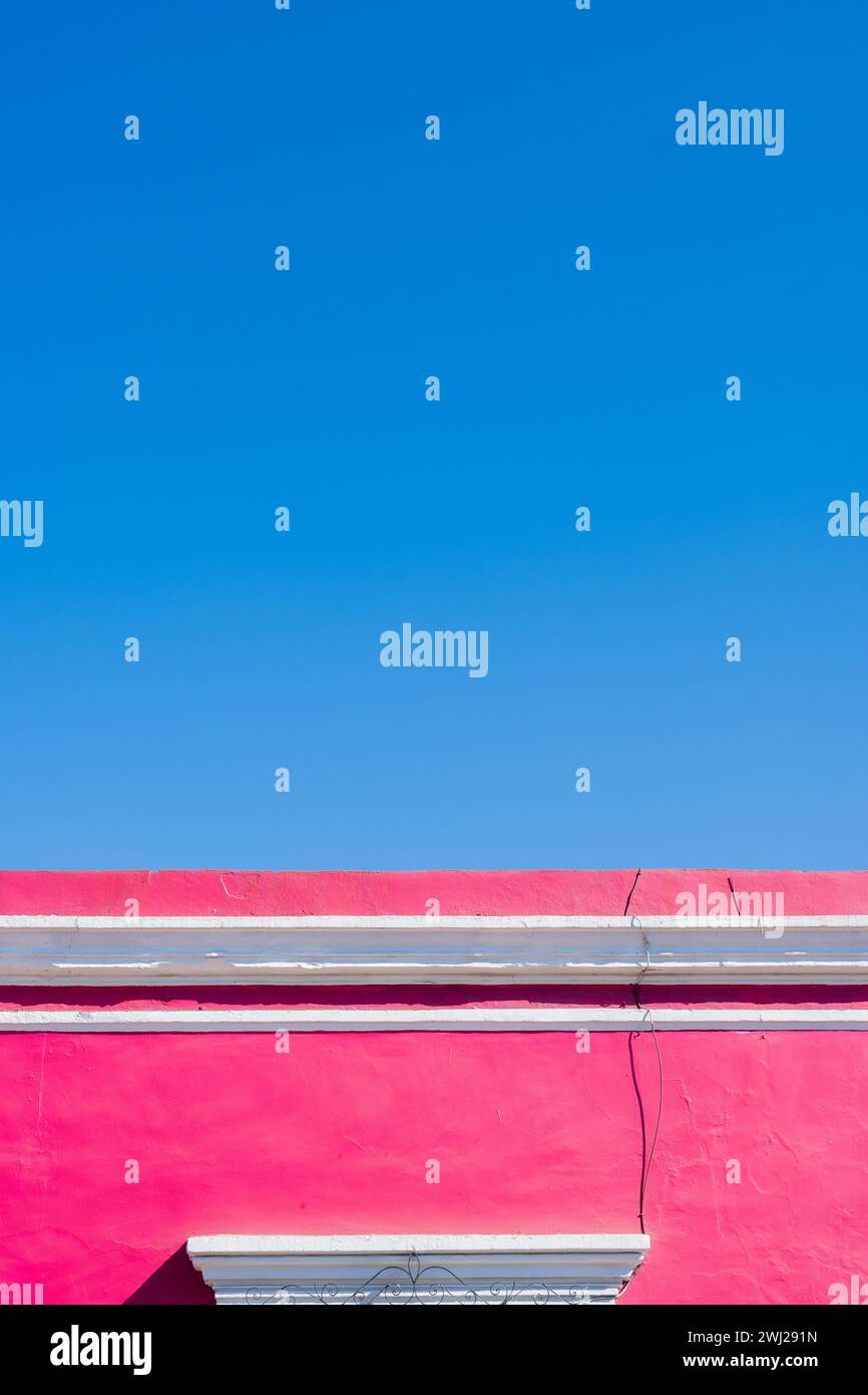 Oaxaca architecture, colonial building with sky in background Stock ...