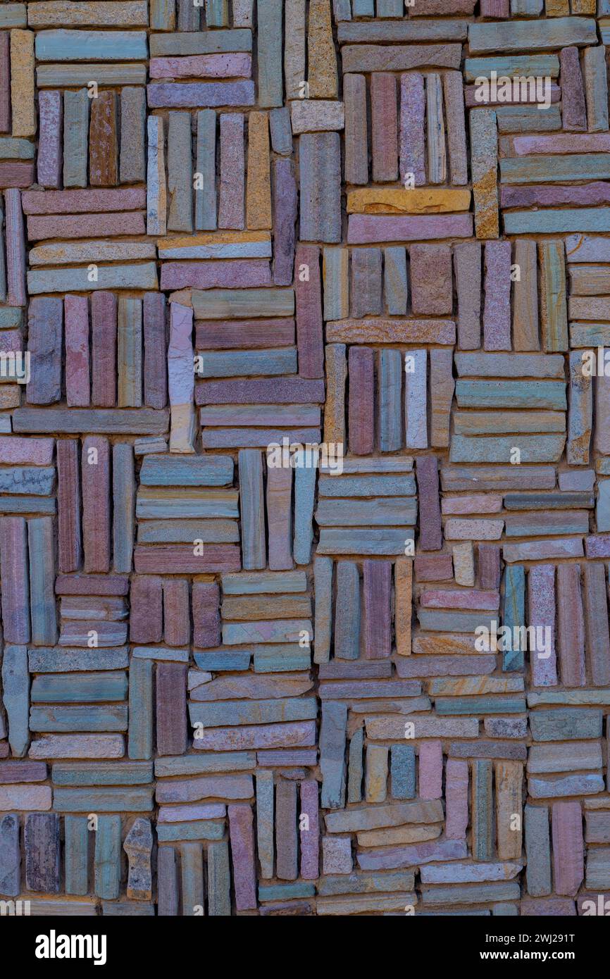 colorful bricks background, aesthetic background to add your copy Stock ...