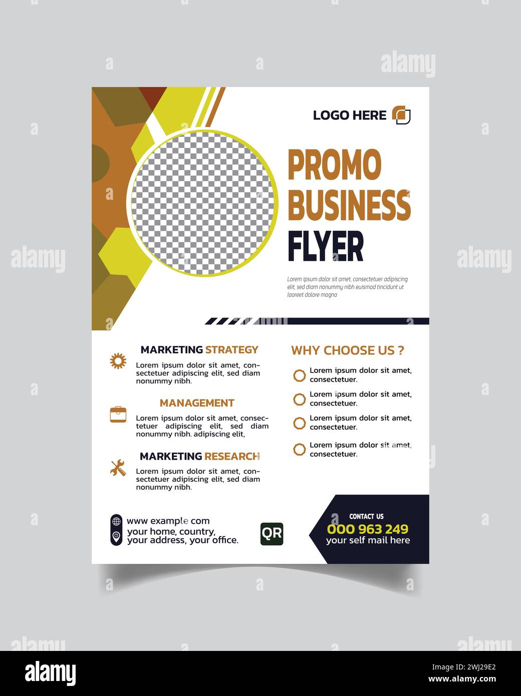 Business Promotion Flyer Design and Artistic Agency Flyer Creative ...