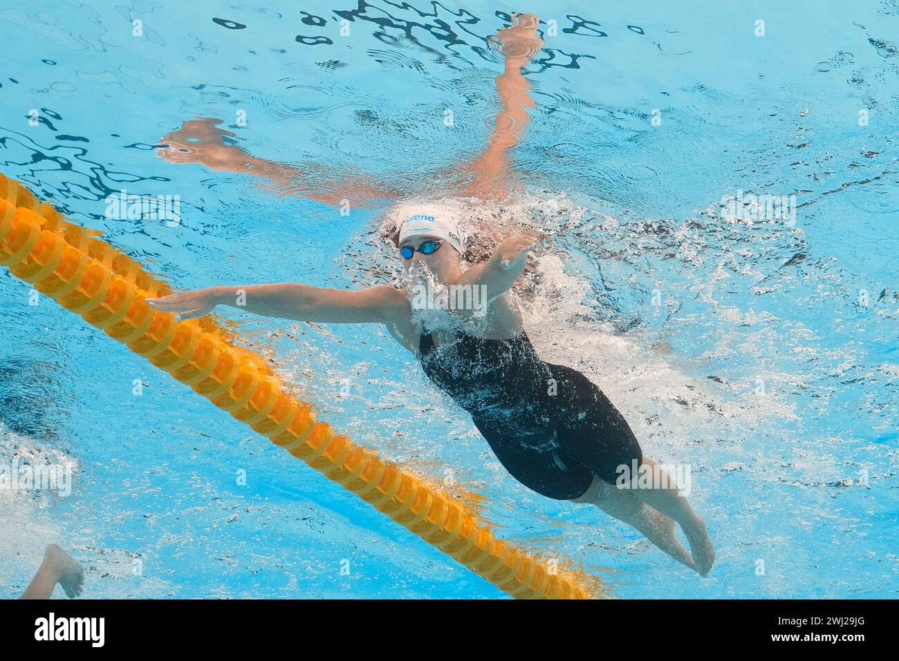 Tes Schouten of the Netherland competes in the women's 100-meter ...