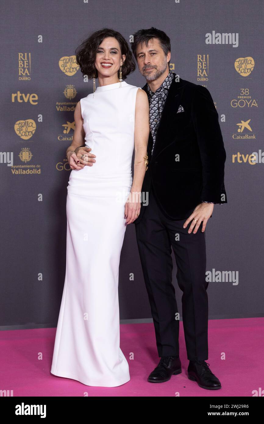 Madrid, Spain. 10th Feb, 2024. Marta Guerras and Hugo Silva attends ...