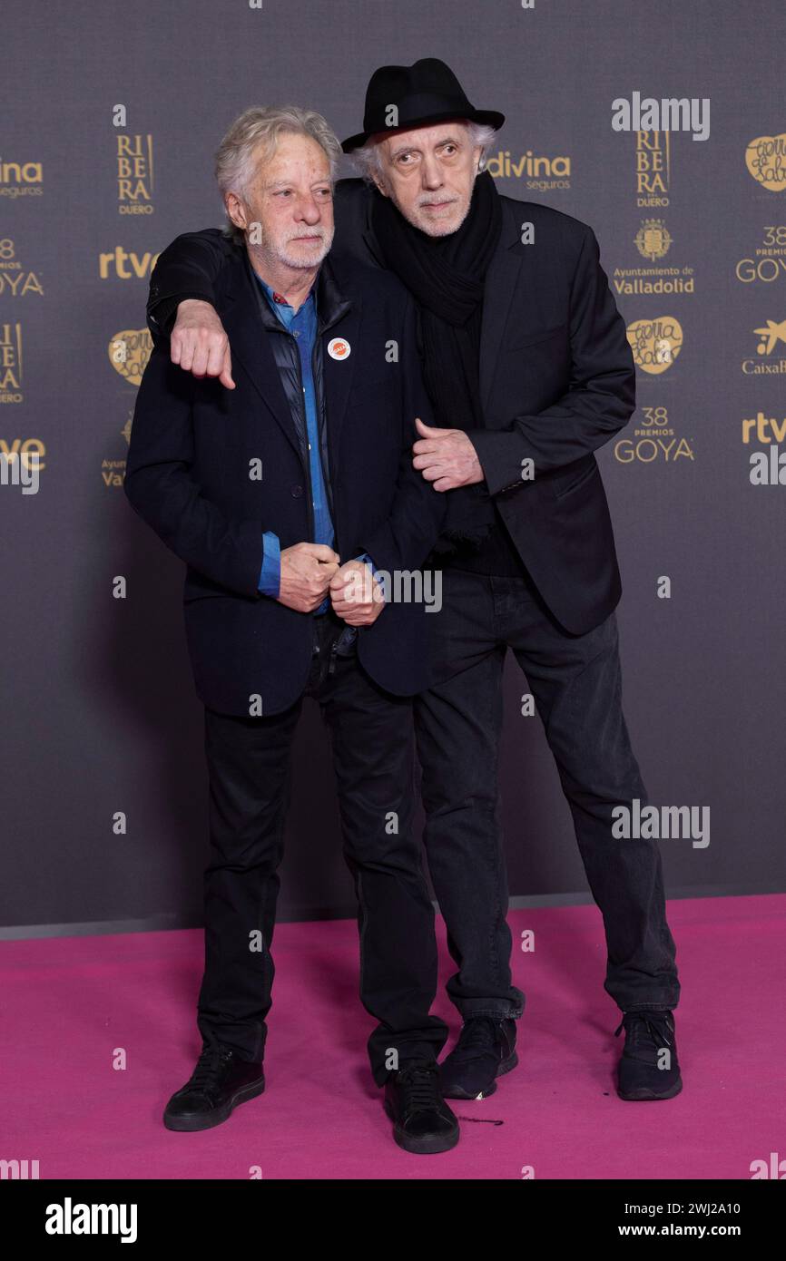 Madrid, Spain. 10th Feb, 2024. Fernando Trueba and Javier Mariscal ...