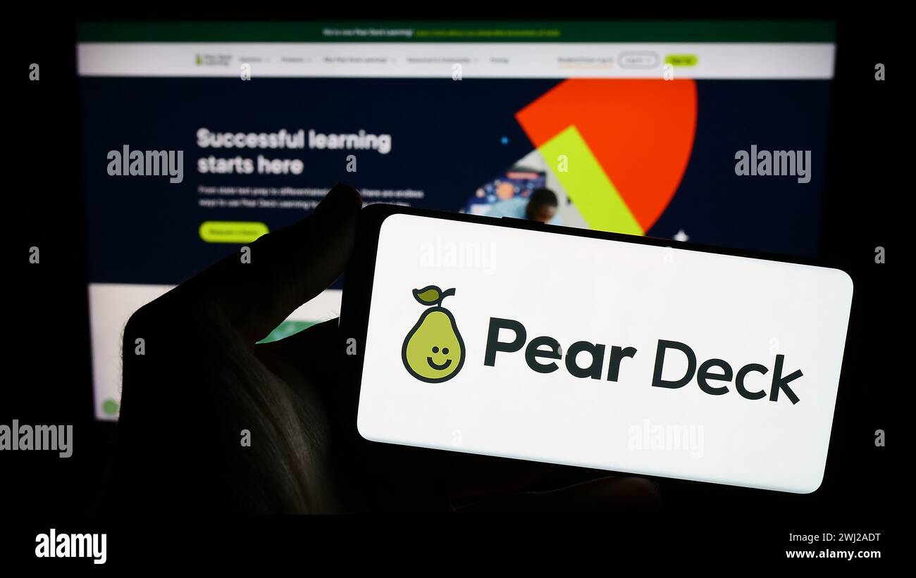 Pear deck logo hi-res stock photography and images - Alamy