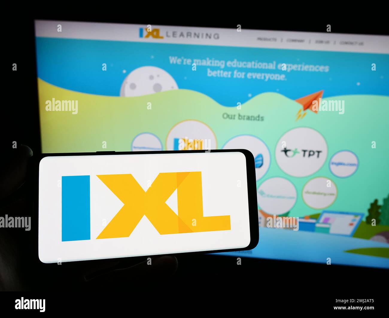 Ixl learning logo hi-res stock photography and images - Alamy
