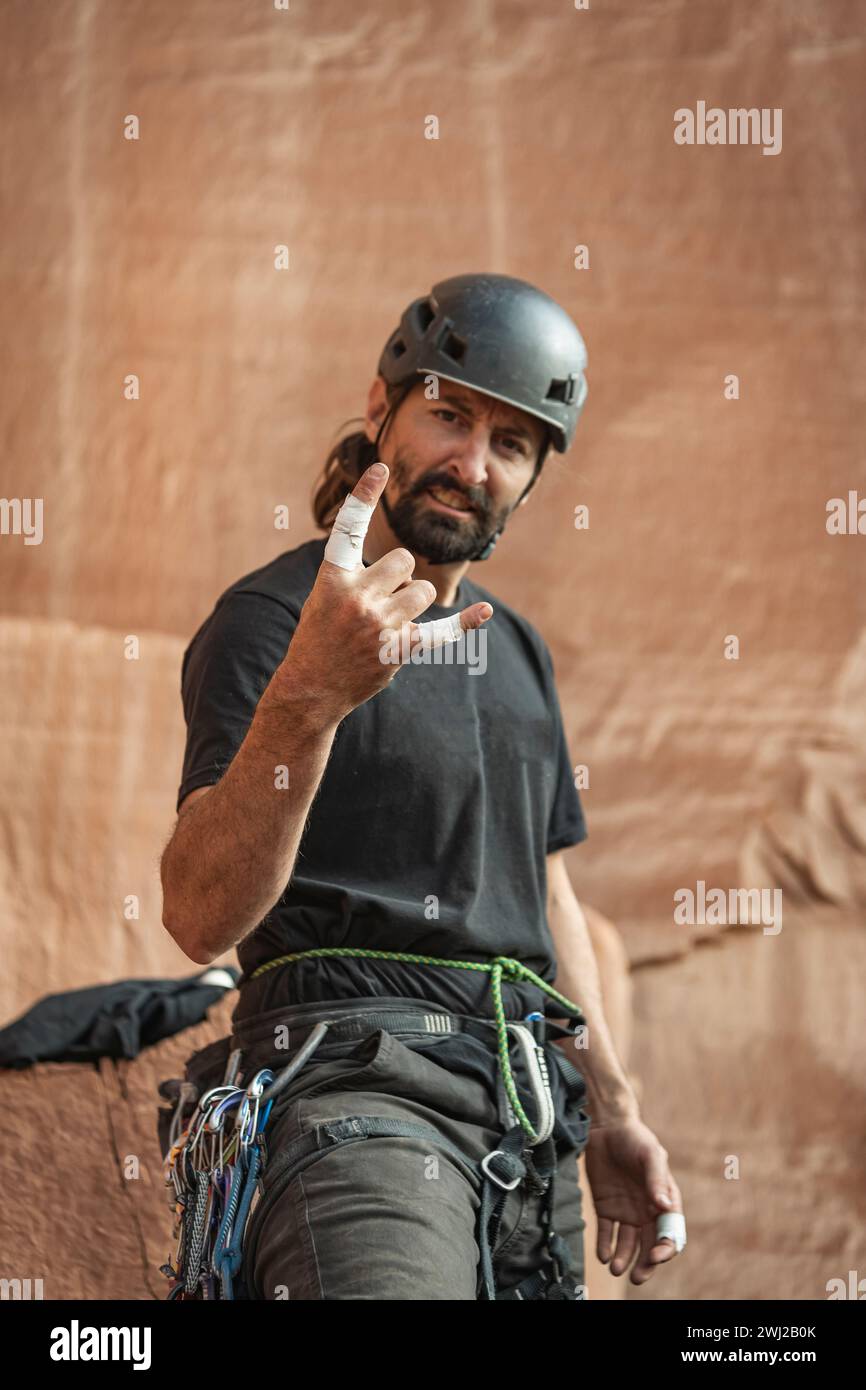 Horn sign hi-res stock photography and images - Alamy