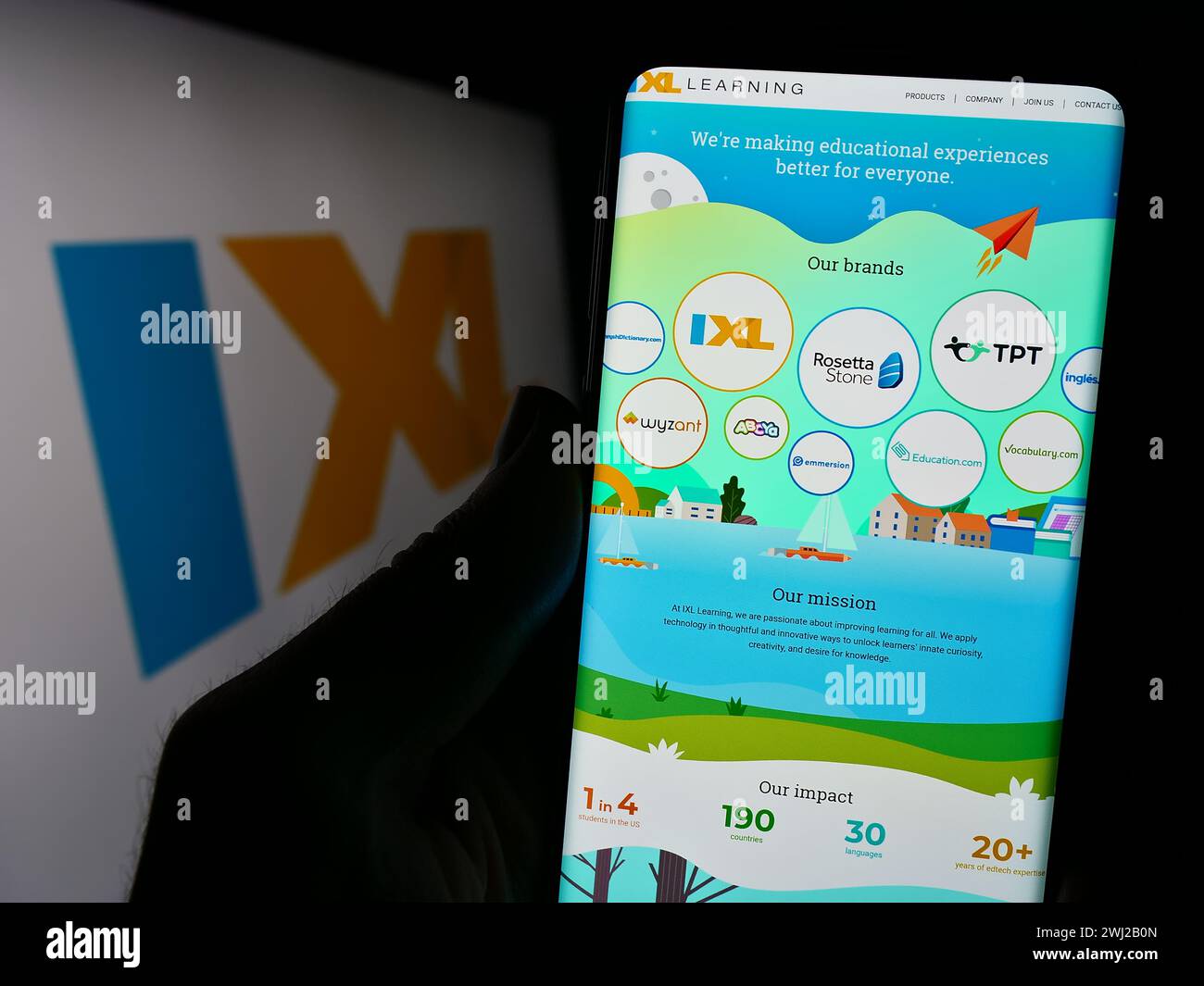 Ixl learning logo hi-res stock photography and images - Alamy