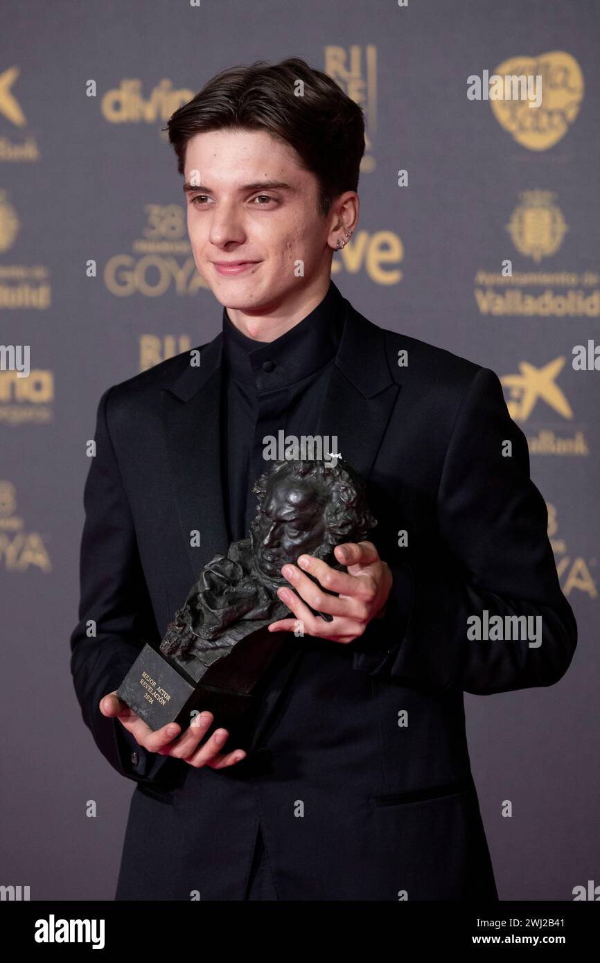 Madrid, Spain. 10th Feb, 2024. Matías Recalt attends 'the red carpet at ...