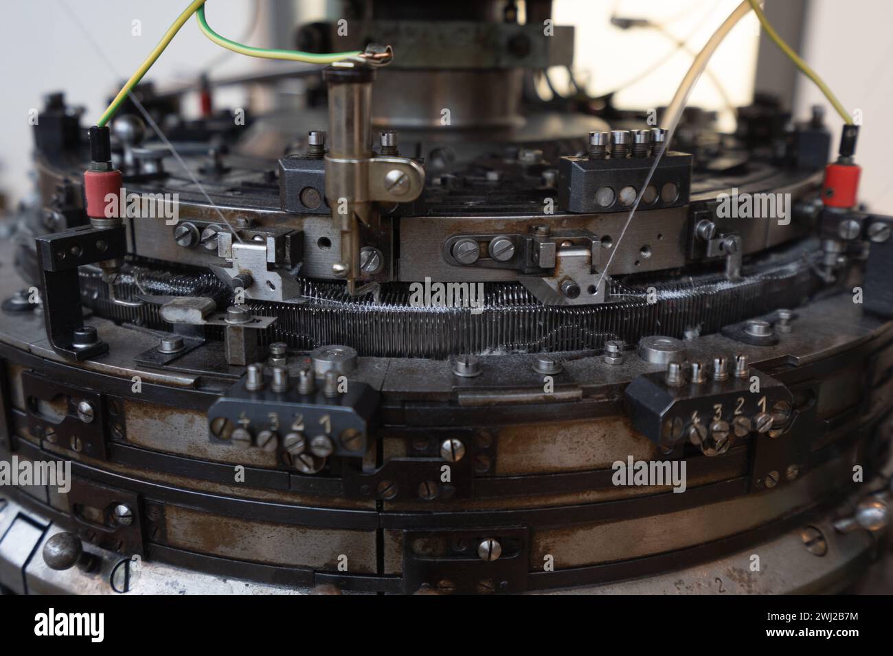 Textile industry close up yarn hi-res stock photography and images - Alamy