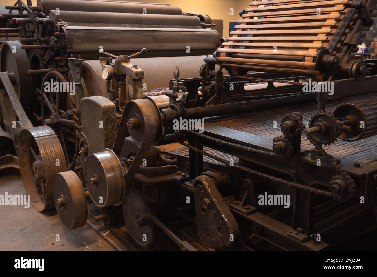 Industrial textile machine fabric hi-res stock photography and images ...