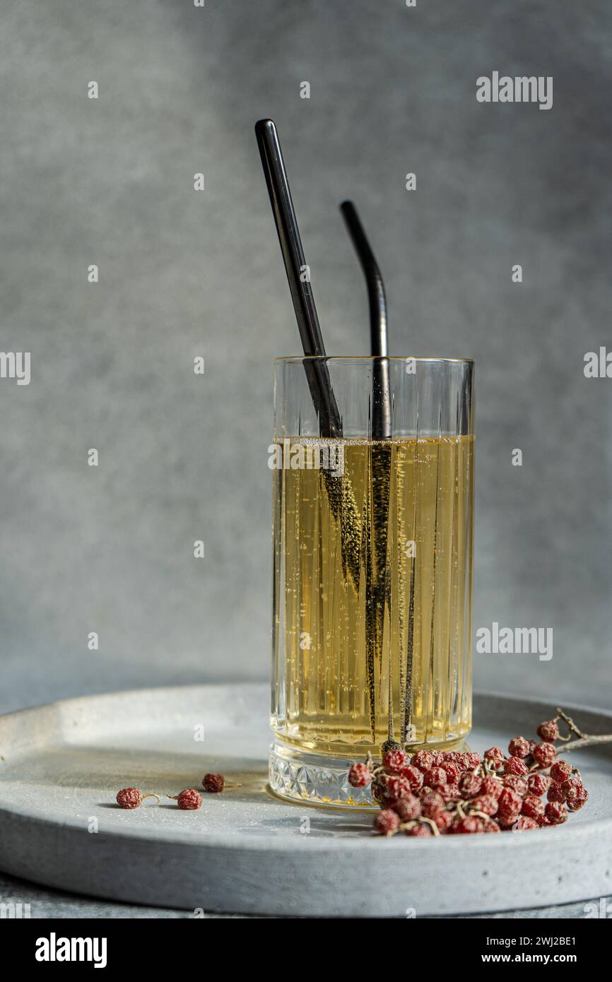 People drinking berry hi-res stock photography and images - Alamy