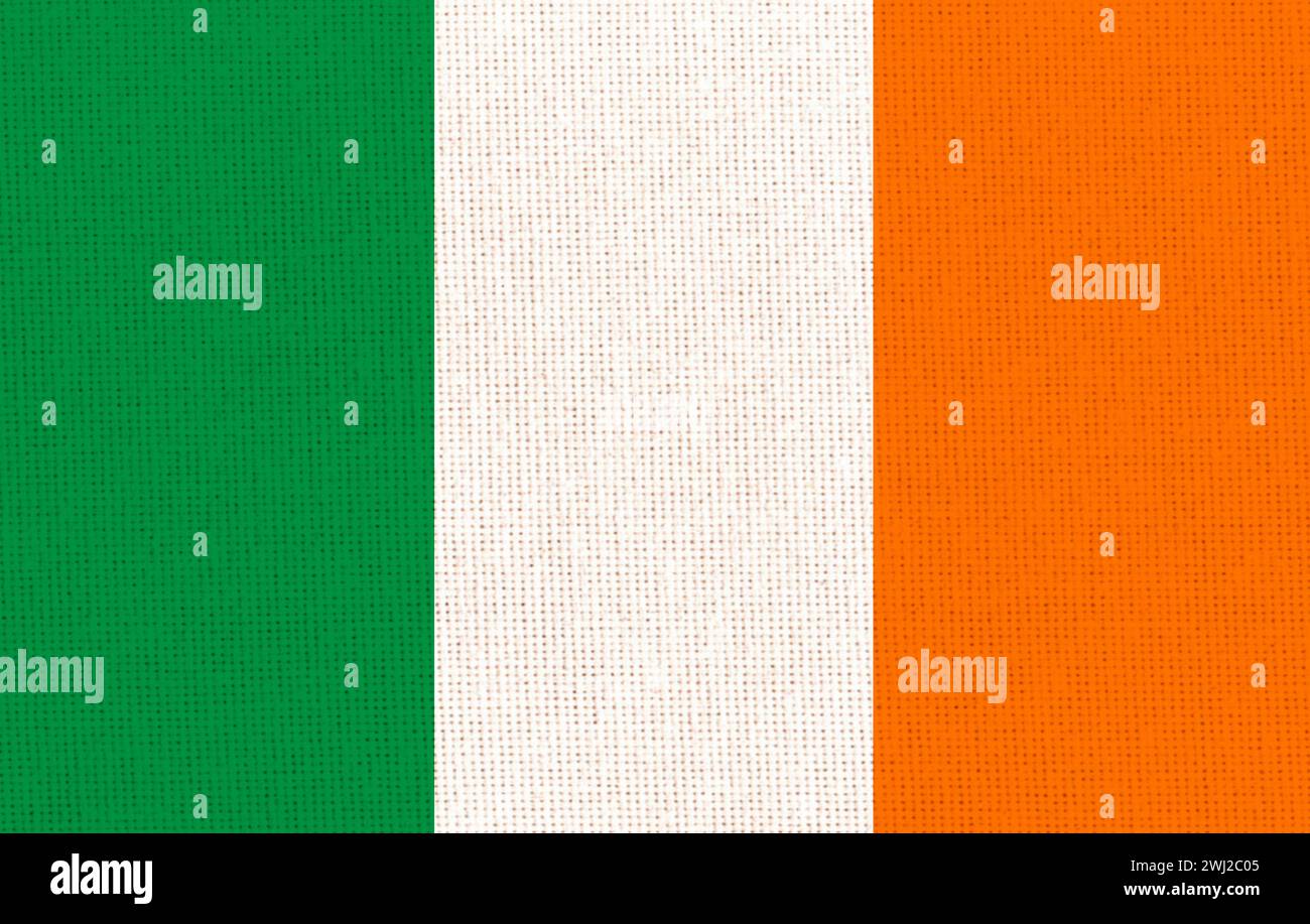 Flag of Ireland. Irish flag. Irish national flag. Republic of Ireland ...
