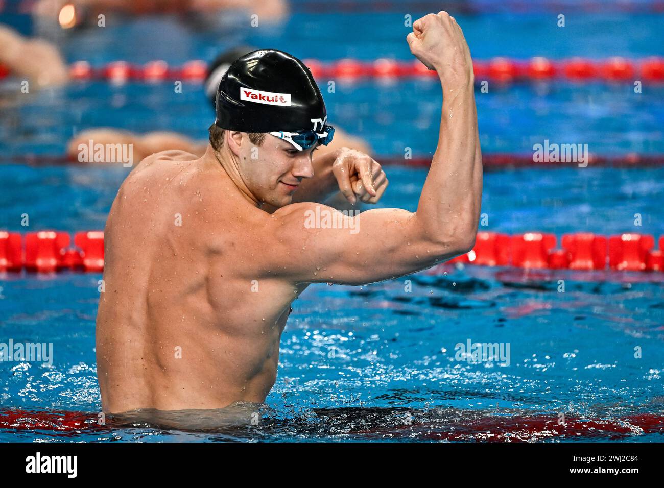 Doha, Qatar. 12th Feb, 2024. Nic Fink of United States of America ...