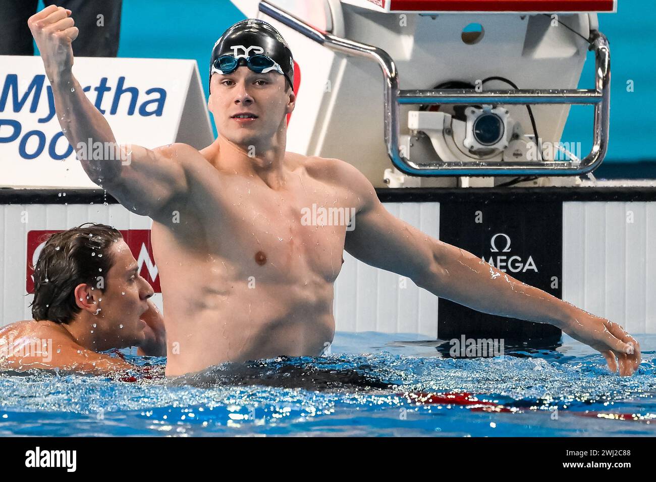 Doha, Qatar. 12th Feb, 2024. Nic Fink of United States of America ...