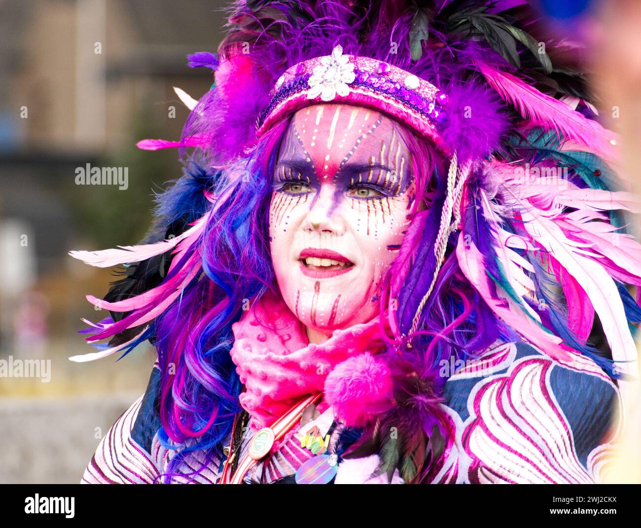 Maastricht, The Netherlands. 11th February 2024: Participant in the ...