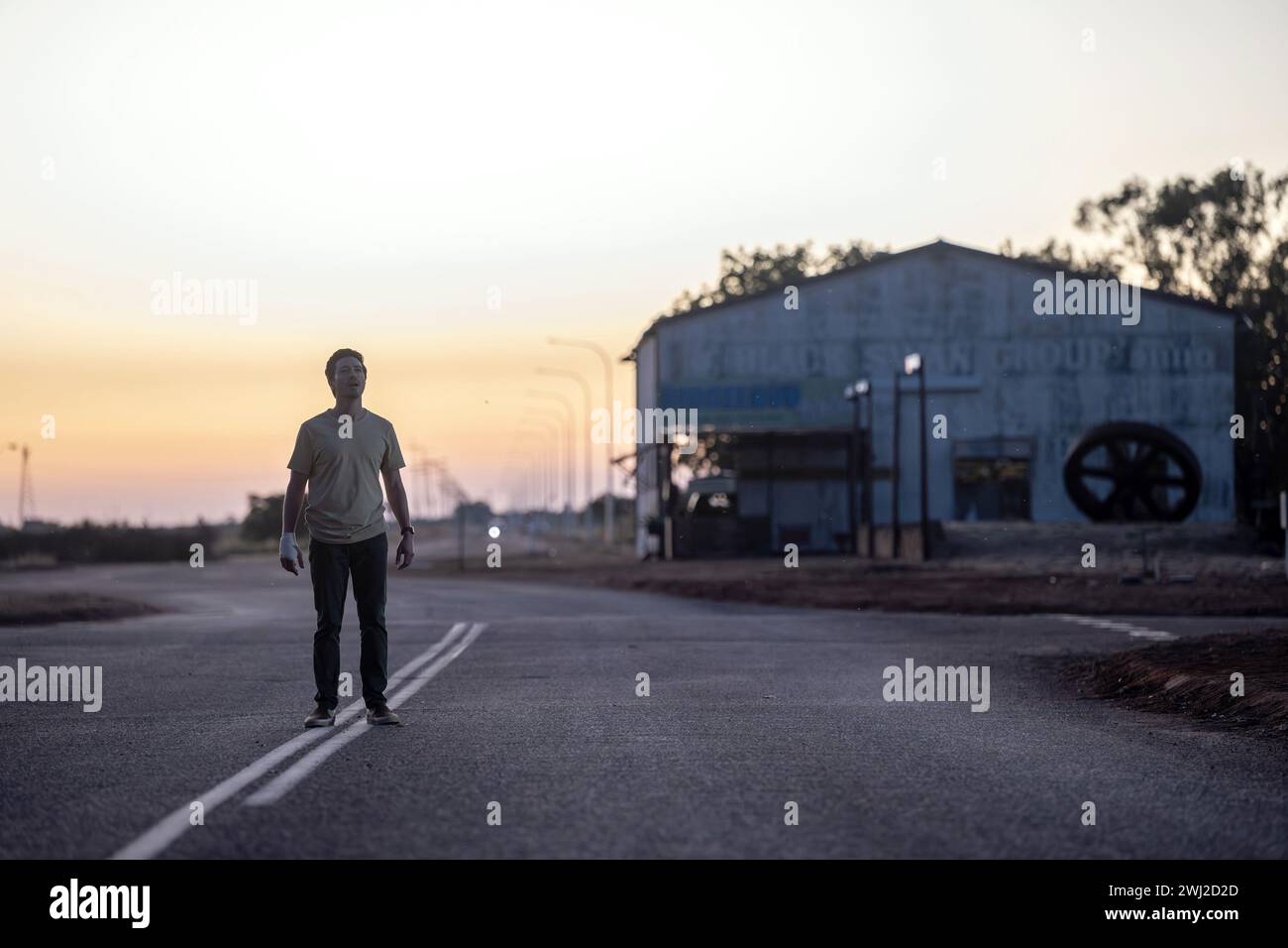 Population 11 tv series 2024 Ben Feldman Stock Photo - Alamy
