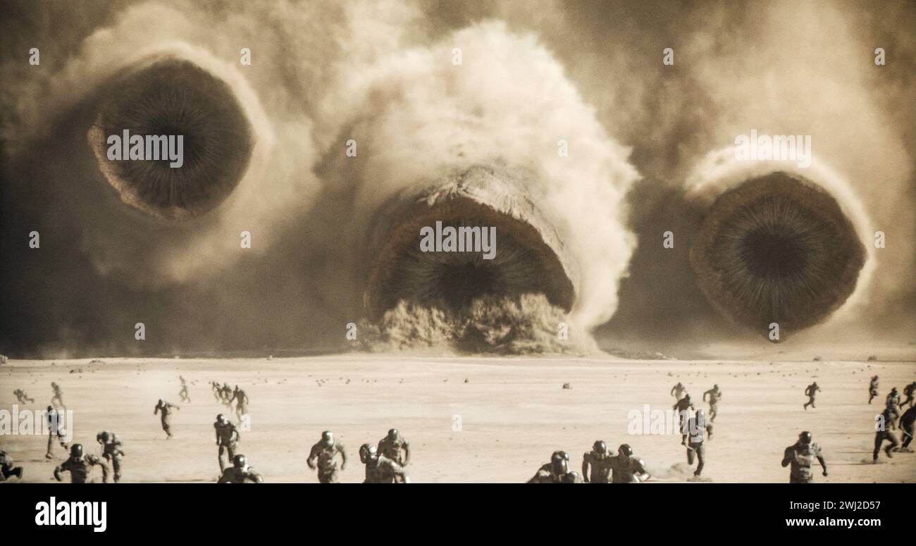 Dune Part Two Sandworms Stock Photo - Alamy