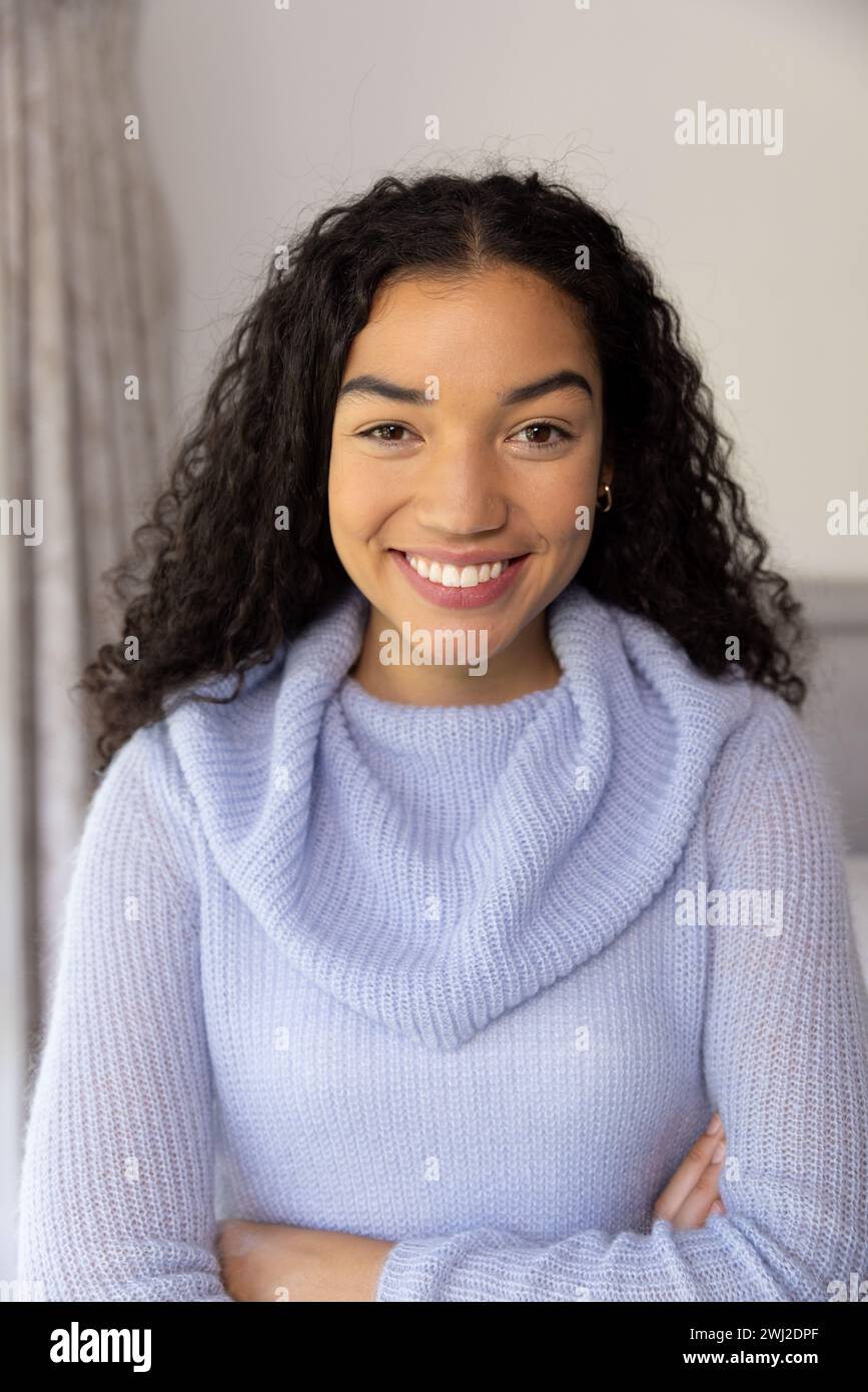 Attractive biracial woman portrait hi-res stock photography and images ...