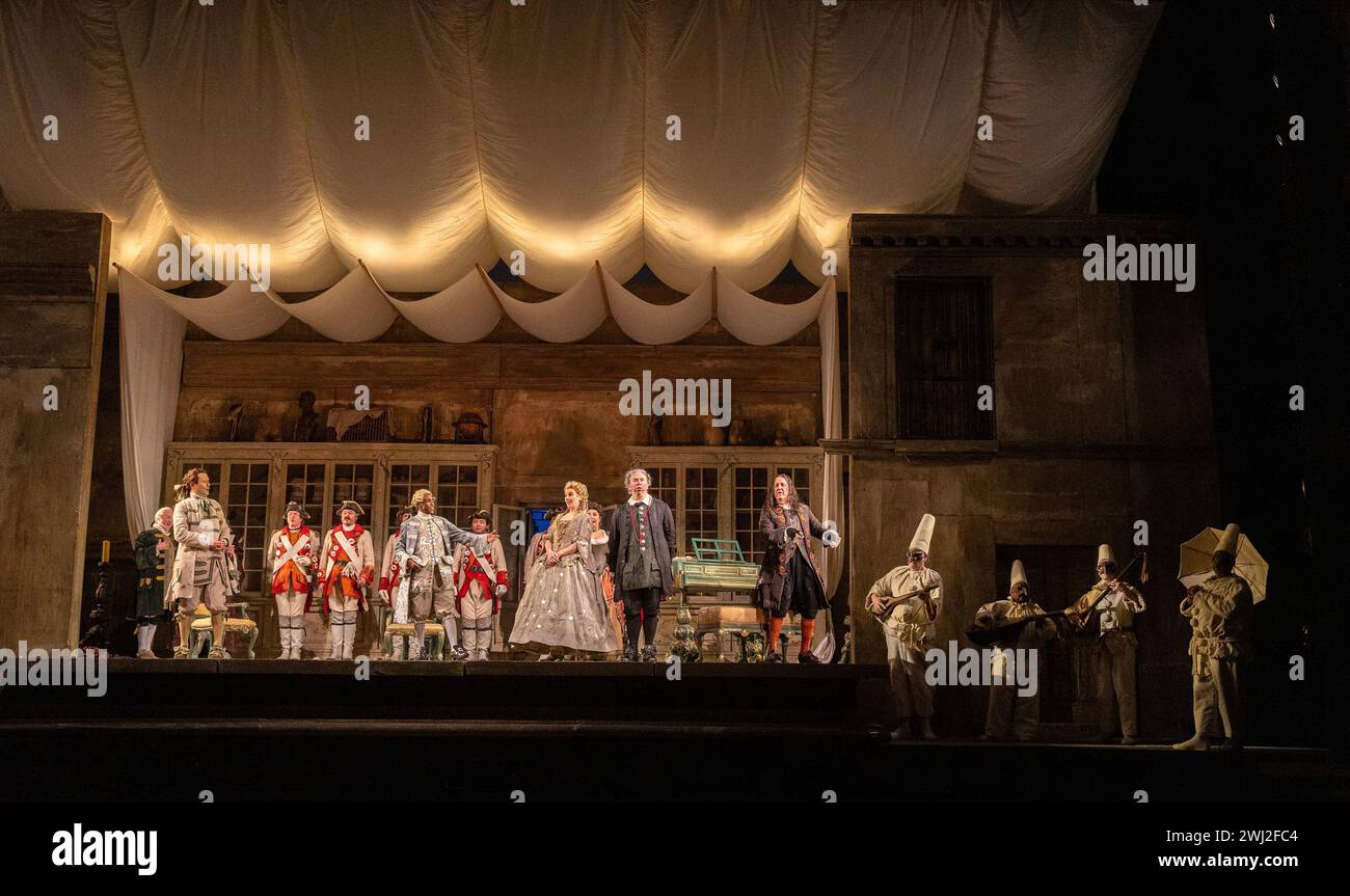 l-r: Charles Rice (Figaro), Innocent Masuku (Count Almaviva), Anna ...