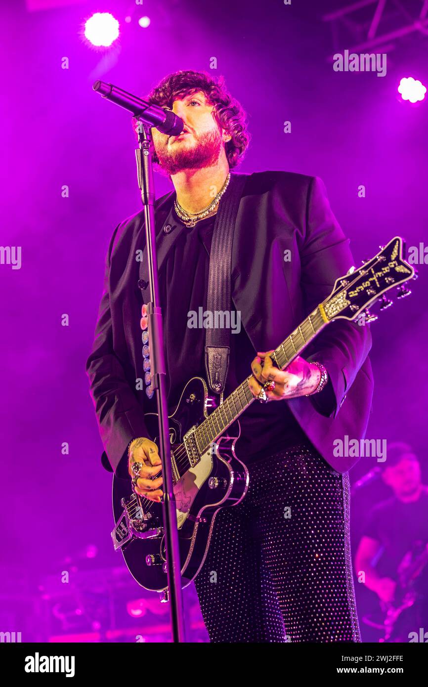 Milan Italy. 05th Feb 2024. The English singer-songwriter JAMES ARTHUR ...