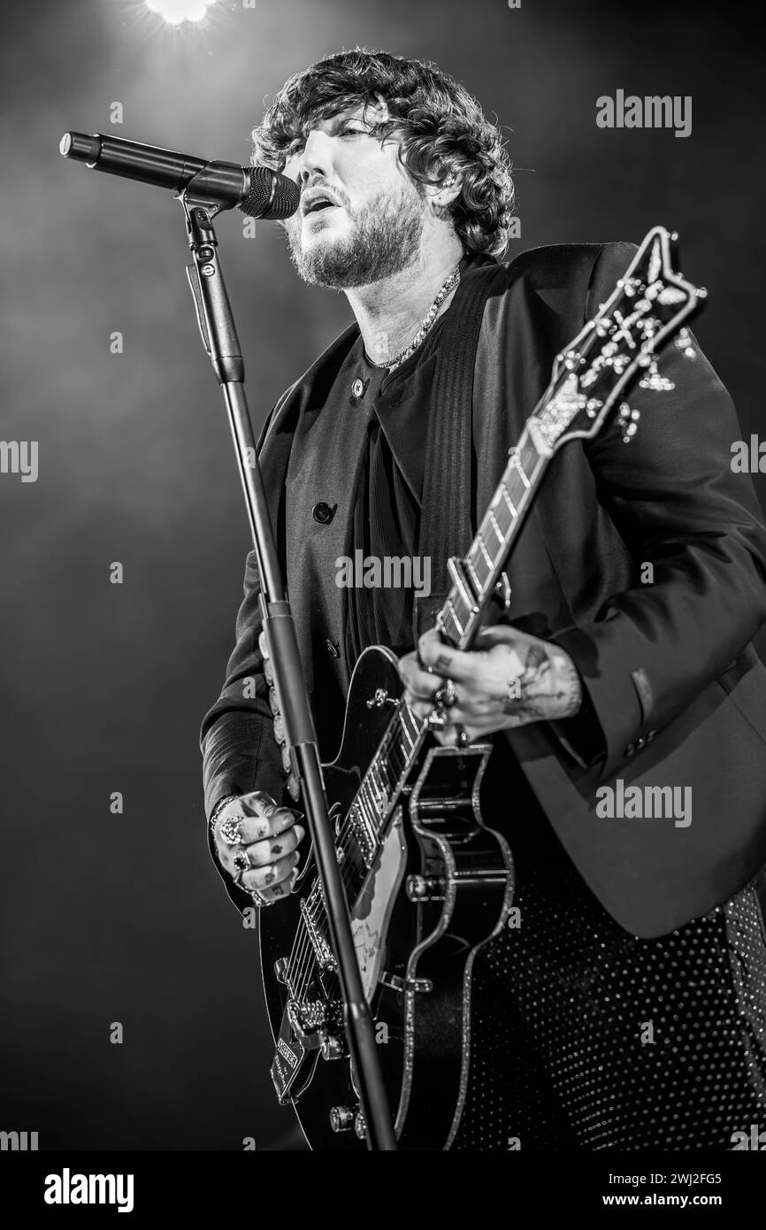Milan Italy. 05th Feb 2024. The English singer-songwriter JAMES ARTHUR ...