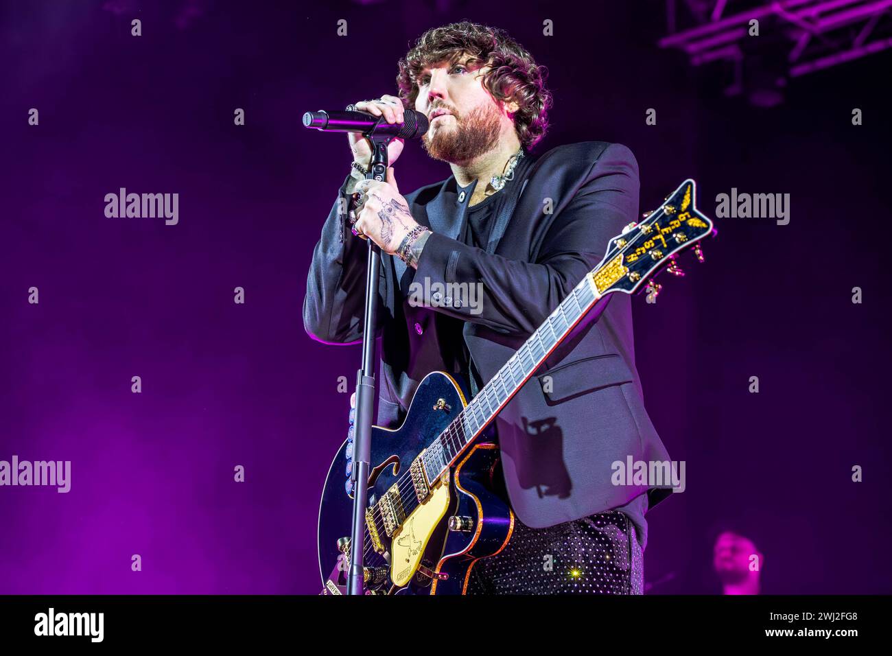 Milan Italy. 05th Feb 2024. The English singer-songwriter JAMES ARTHUR ...
