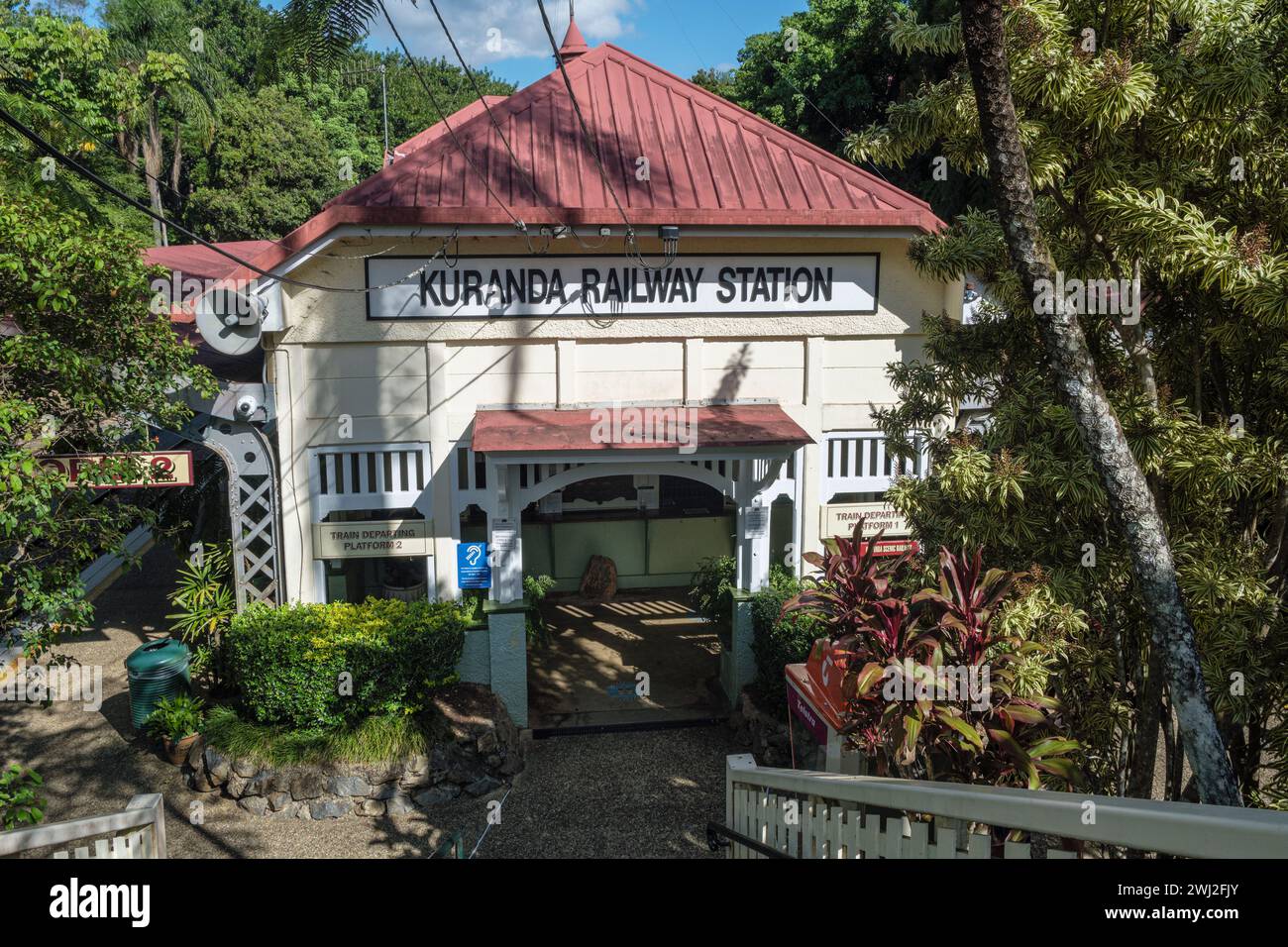 Kuranda Station, Queensland, Australia Stock Photo - Alamy