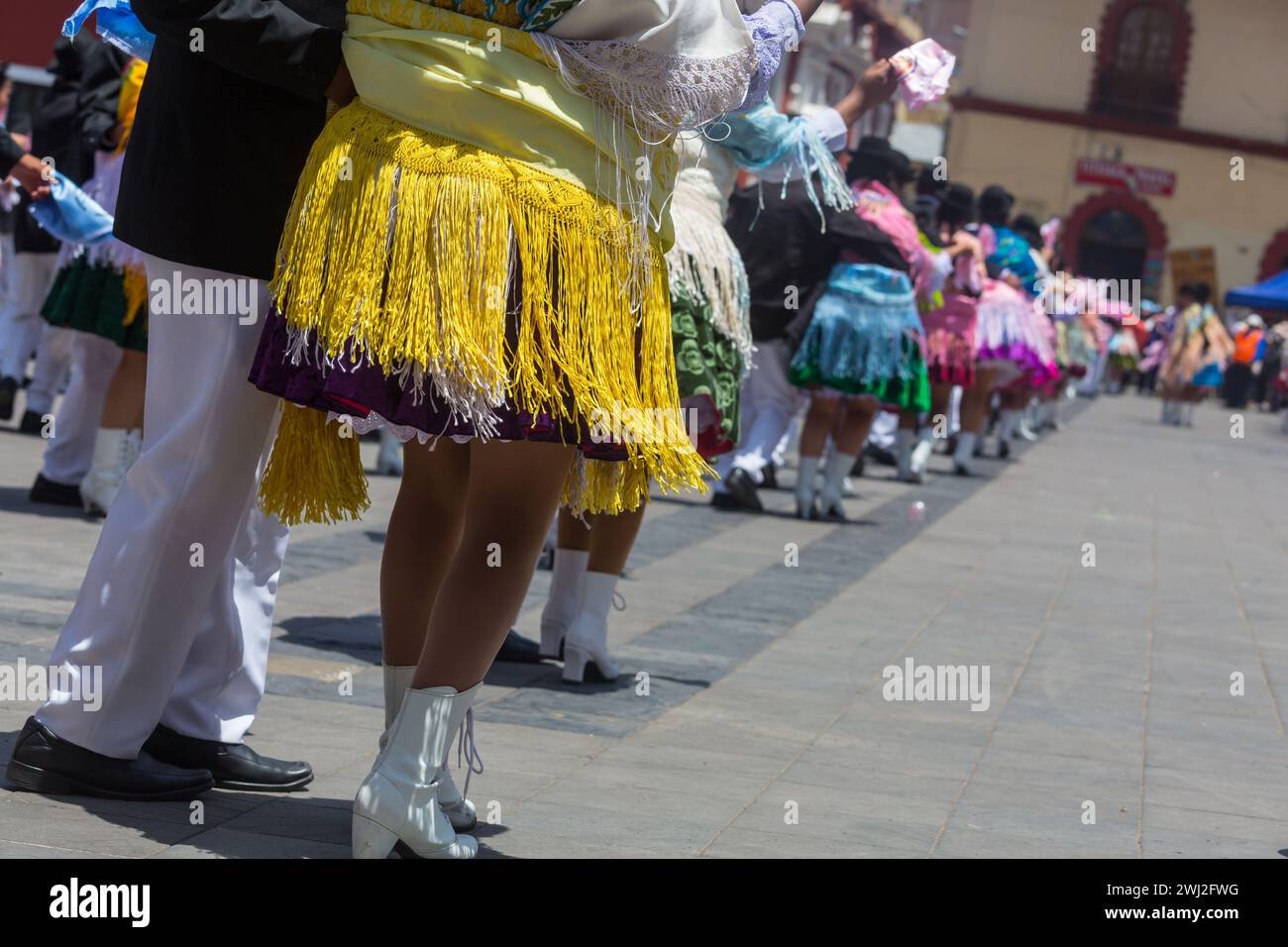 Dance in Peru Stock Photo - Alamy