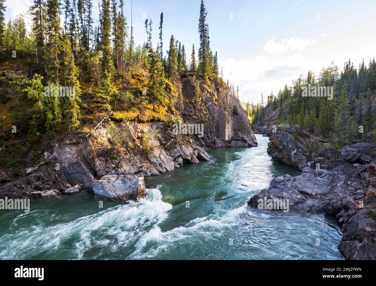River in Canada Stock Photo - Alamy