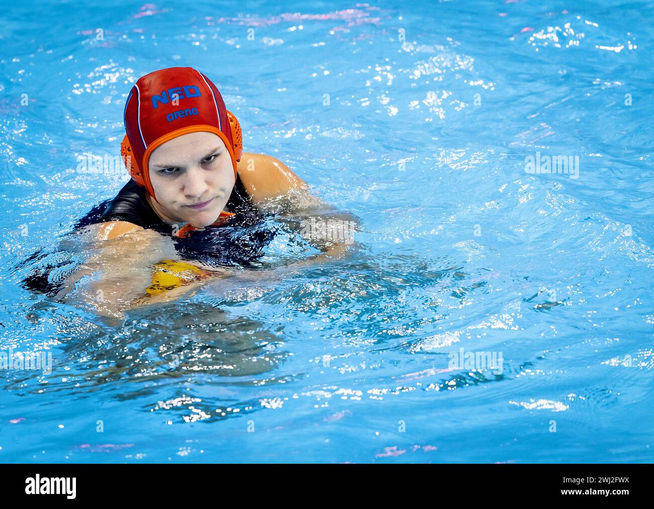 DOHA - Laura Aarts during the quarter-final of the women's water polo ...