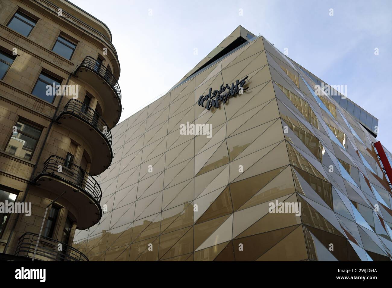 Urban architecture in Luxembourg City Stock Photo - Alamy
