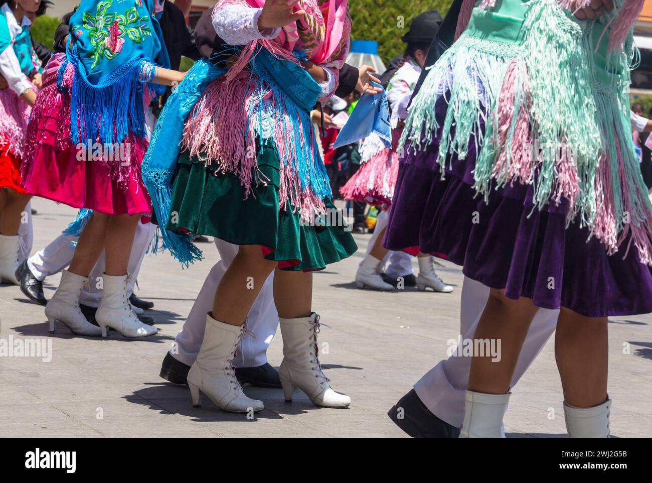 Dance in Peru Stock Photo - Alamy