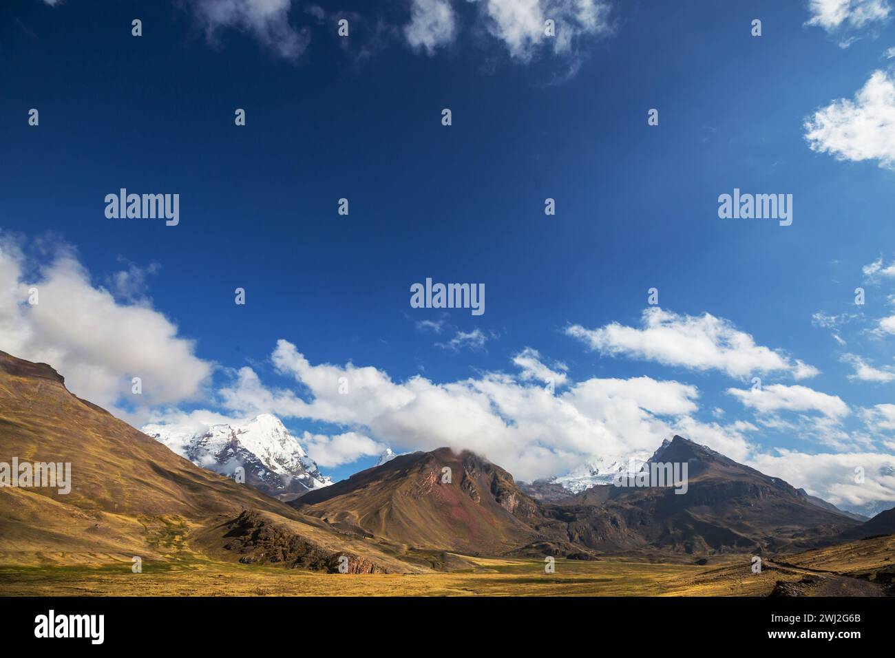 The Cordillera Blanca in the northern Andes of Peru is the highest ...