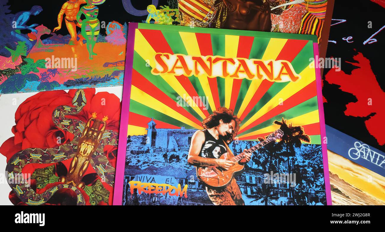 Santana album cover hi-res stock photography and images - Alamy