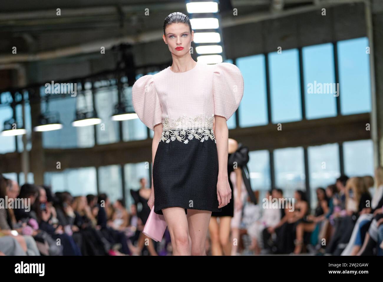 The Carolina Herrera collection is modeled during Fashion Week, Monday ...