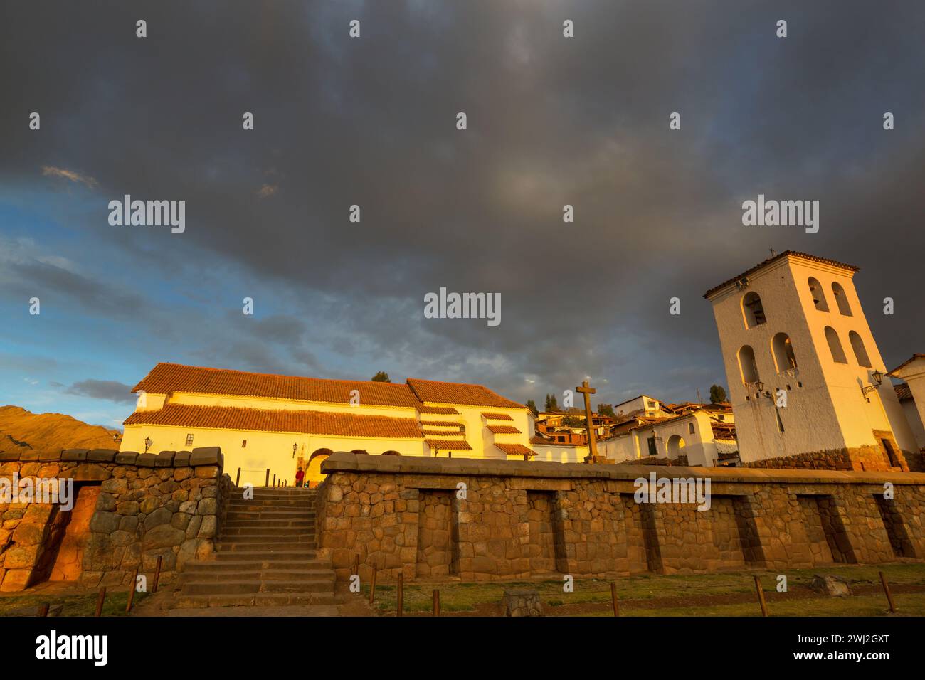 Colonial architecture in Peru Stock Photo - Alamy